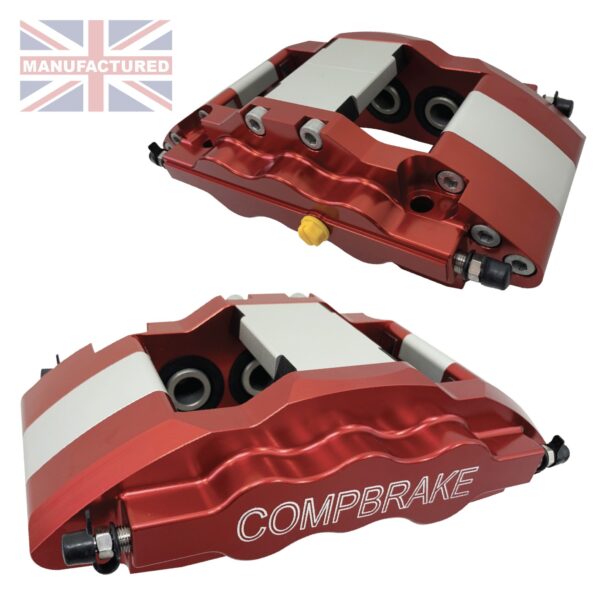 Compbrake CMB0055-R Pro Race 6 Calipers 6 Pot Red (Pair) | ML ...